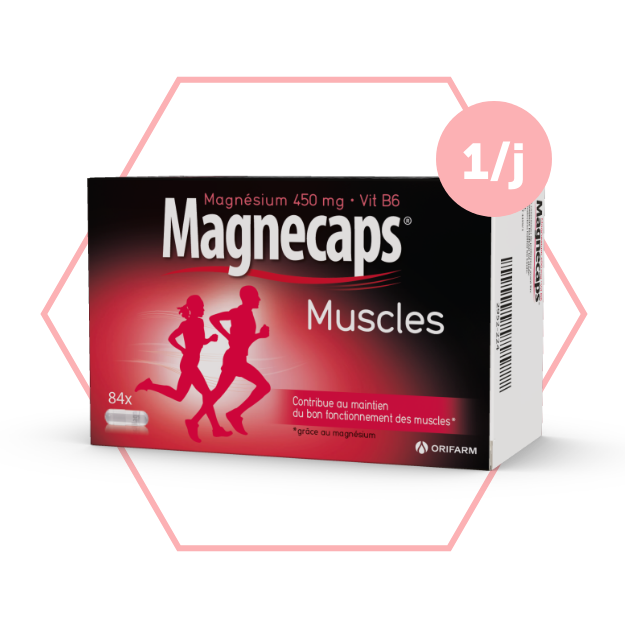 Magnecaps Muscles 30 comprimés effervescents